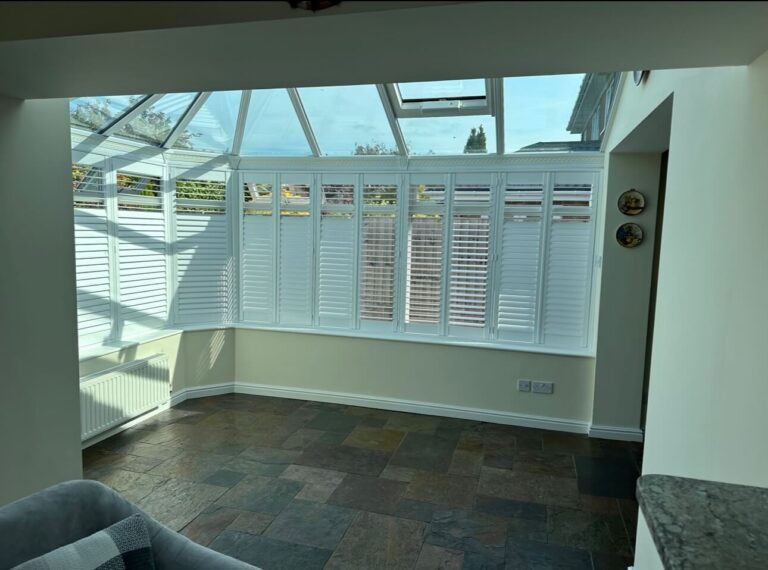 Conservatory Shutters - Droitwich Shutters Ltd